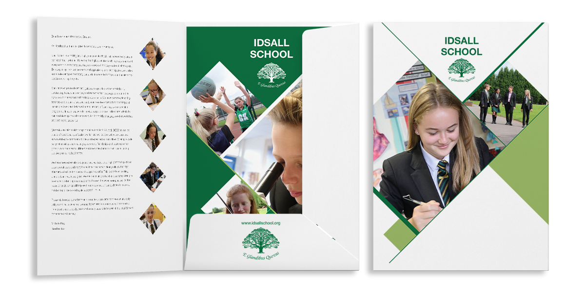 Branded Folders For Schools - Cheshire & UK